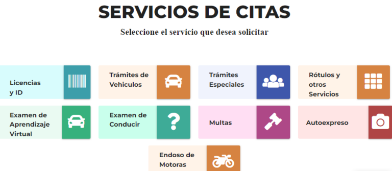 CITAS DTOP CESCO【2026】Sacar cita, centros, trámites y formularios